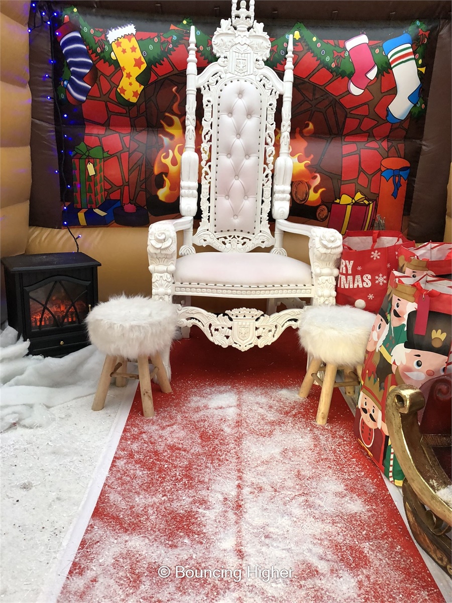 Christmas Throne - Bouncy Castle and Soft Play Hire in Dartford, Bexley ...