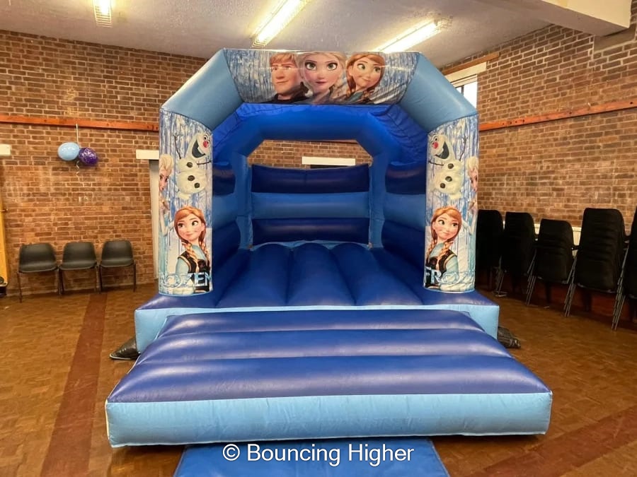 Frozen Bouncy Castle (11ft x 15ft) - Bouncy Castle and Soft Play Hire ...