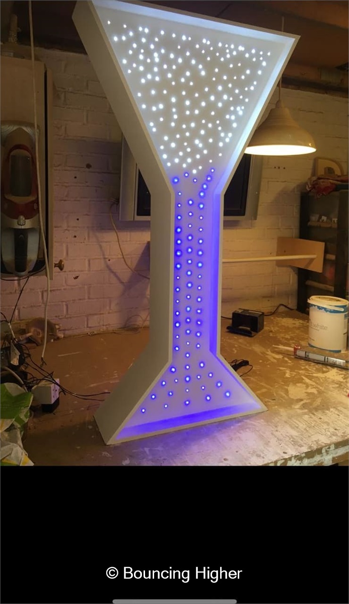 Led Light Up Numbers & Letters - Bouncy Castle and Soft Play Hire in ...