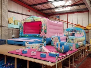 Luxury Princess Bouncy Castle - Bouncy Castle and Soft Play Hire in ...